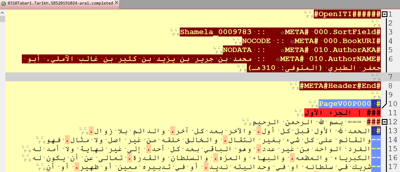 OpenITI documentation - KITAB