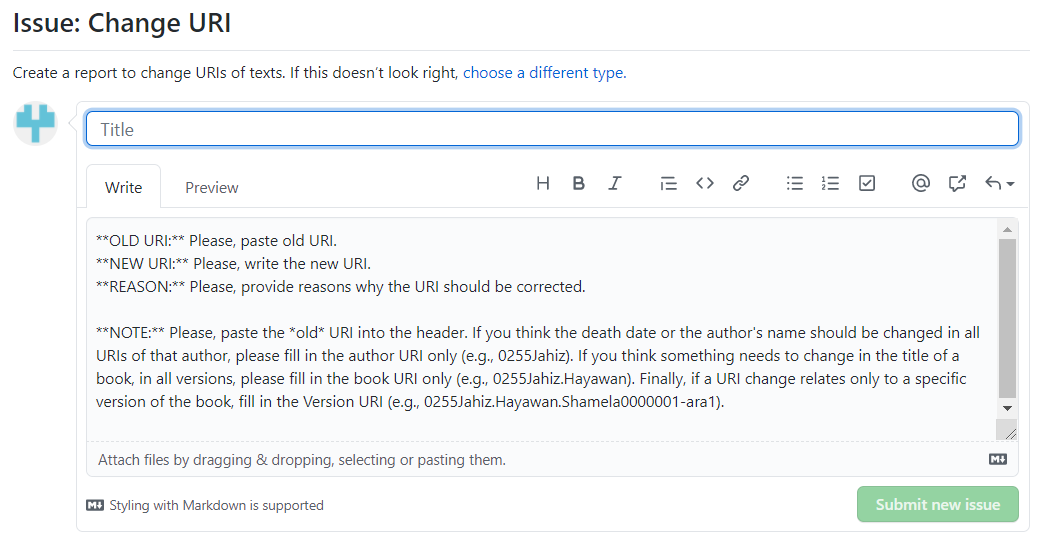 OpenITI documentation - KITAB